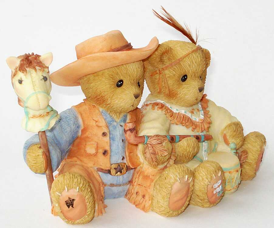 Heidi´s Cherished Teddies Galerie: DAKOTA and ZANE - Yer The Best In ...