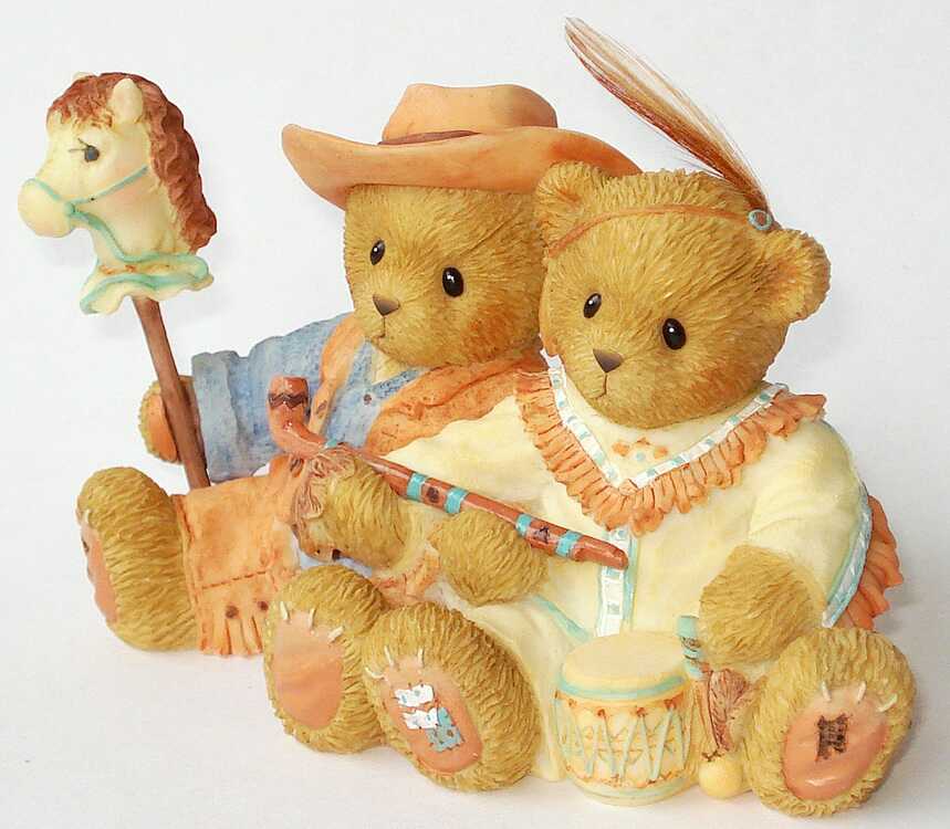 Heidi´s Cherished Teddies Galerie: DAKOTA and ZANE - Yer The Best In ...